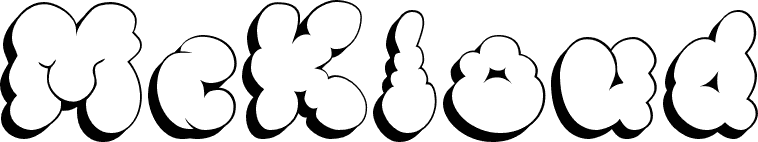 McKloud Shadow font