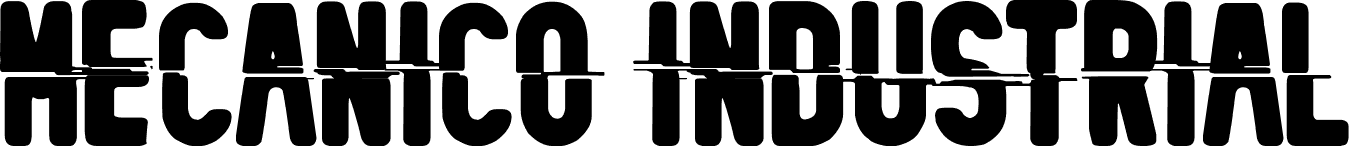 Mecanico Industrial font | Fonts2u.com