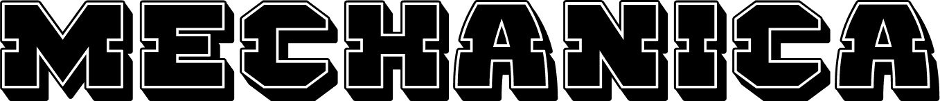 Mechanica Regular font | Fonts2u.com