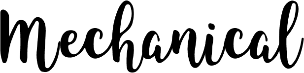 Mechanical font | Fonts2u.com