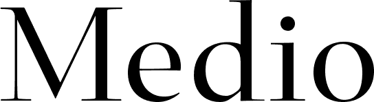 Medio font | Fonts2u.com