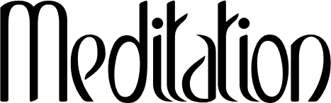 Meditation font | Fonts2u.com