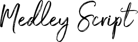 Medley Script font | Fonts2u.com