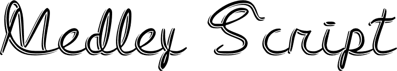 Medley_Script font | Fonts2u.com