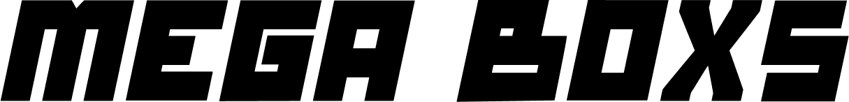 mega boxs Italic font | Fonts2u.com