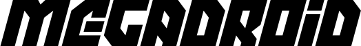 Megadroid font | Fonts2u.com