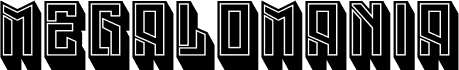 Megalomania Normal font | Fonts2u.com