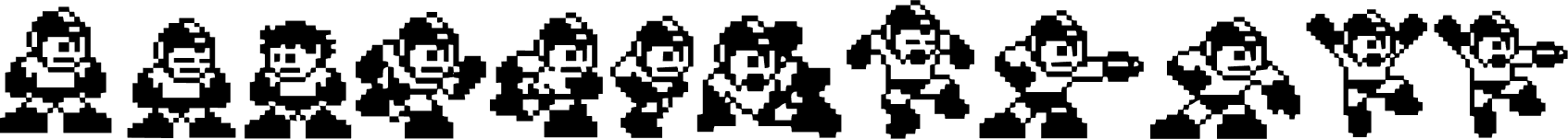 MegaMan2 .TheMang font