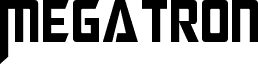 Megatron font