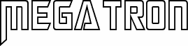 Megatron font