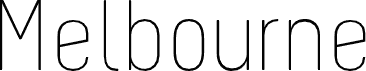 Melbourne font | Fonts2u.com