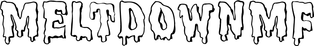 MeltdownMF font | Fonts2u.com