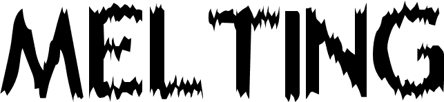 Melting font | Fonts2u.com