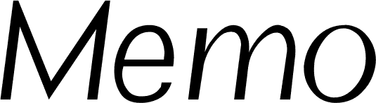 Memo フォント | Fonts2u.com
