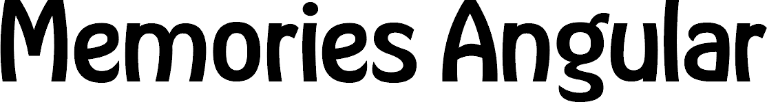 Memories Angular font | Fonts2u.com