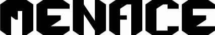 Menace font | Fonts2u.com