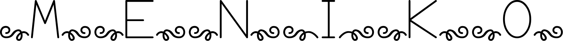 meniko font | Fonts2u.com