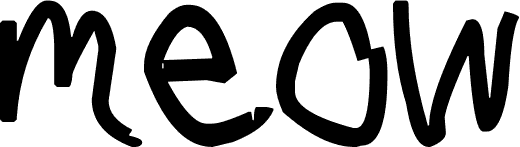 meow font | Fonts2u.com