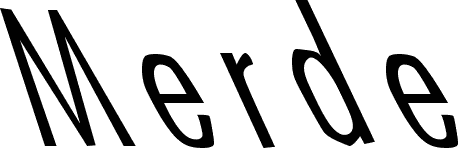 Merde font | Fonts2u.com