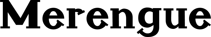Merengue Regular font
