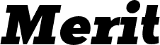 Merit font