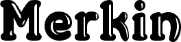 Merkin font | Fonts2u.com