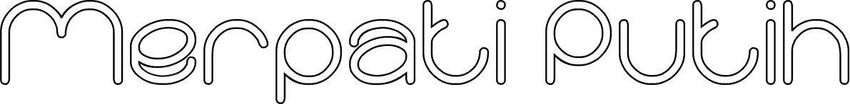 Merpati Putih-Hollow font