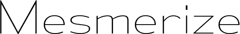 MesmerizeRg-Bold font