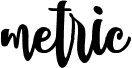 Metric Regular font | Fonts2u.com