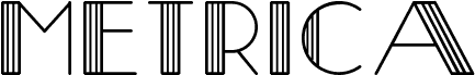 Metrica Regular fuente | Fonts2u.com