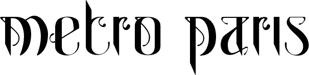 Metro Paris Regular font | Fonts2u.com