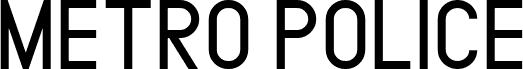 METRO POLICE BOLD Bold font | Fonts2u.com
