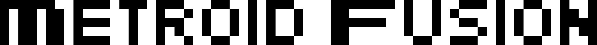 Metroid Fusion Regular font | Fonts2u.com