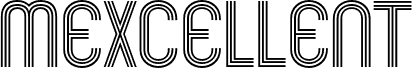 Mexcellent 3D font | Fonts2u.com