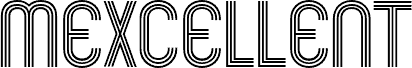 Mexcellent 3D font | Fonts2u.com
