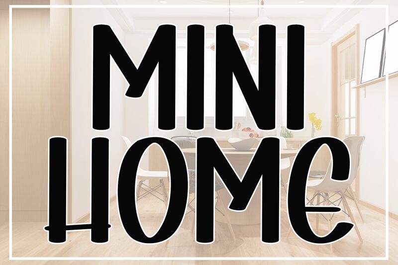 Mini Home font | Fonts2u.com