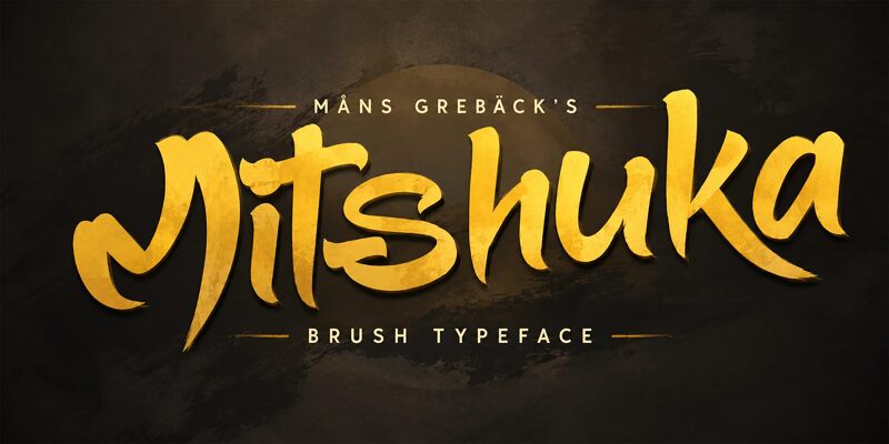 Mitshuka PERSONAL USE Regular font