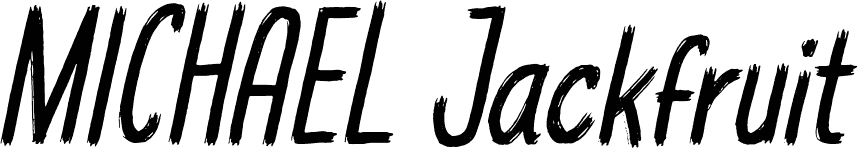 MICHAEL Jackfruit font | Fonts2u.com