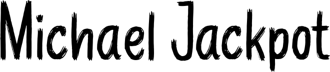 MICHAEL Jackpot font | Fonts2u.com
