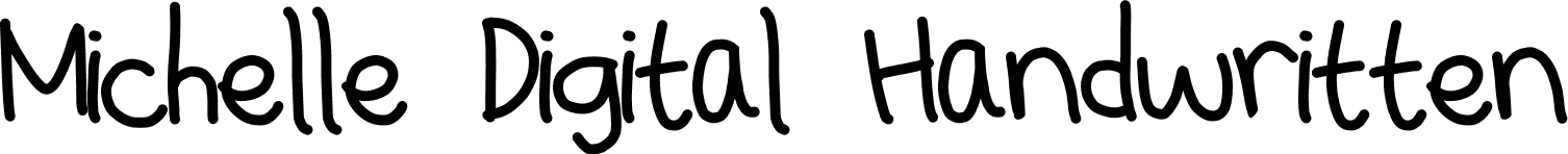 michelle digital handwritten font | Fonts2u.com