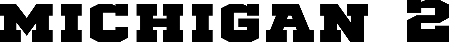 michigan 2 font | Fonts2u.com