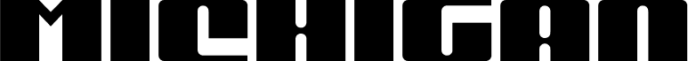 Michigan Outline font