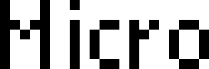 Micro Regular font | Fonts2u.com