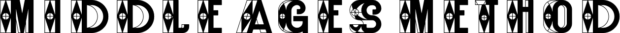 Middle Ages Method Regular font | Fonts2u.com