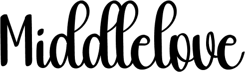 Middlelove font