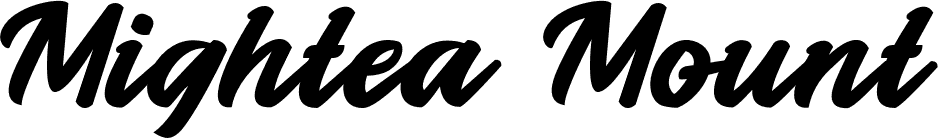 MighteaMountDEMO-Regular font | Fonts2u.com