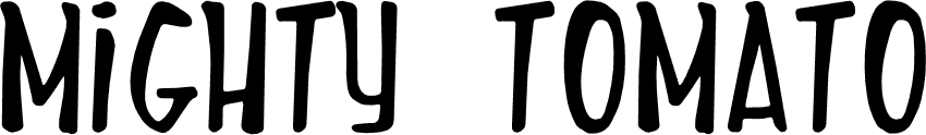 Mighty Tomato font | Fonts2u.com