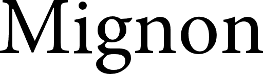 Mignon-Regular font | Fonts2u.com
