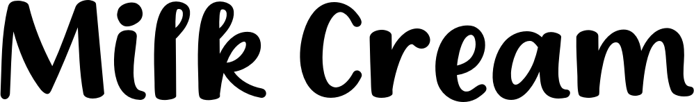 Milk Cream font | Fonts2u.com