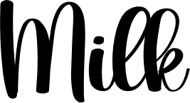 Milk font | Fonts2u.com